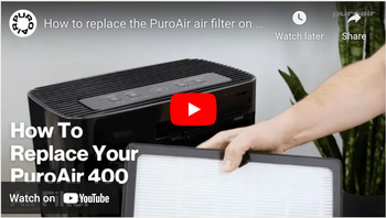 How to Replace an Air Filter in PuroAir 400 Air Purifier | PuroAir Blog