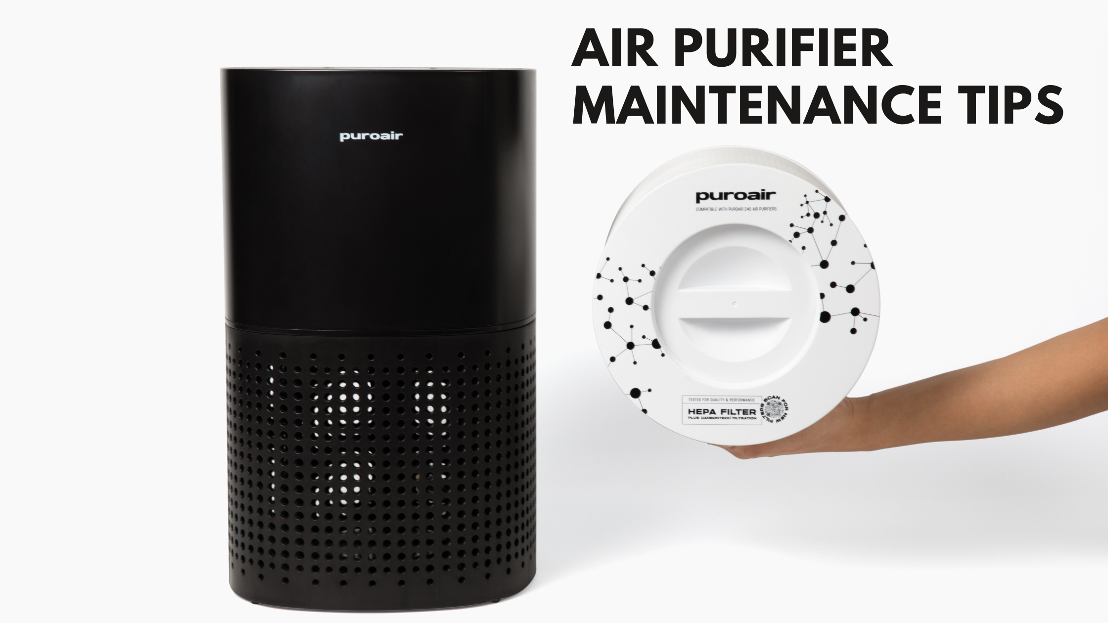 PuroAir 400 Air Purifier | Large Room 2,000 SQ FT Coverage | PuroAir