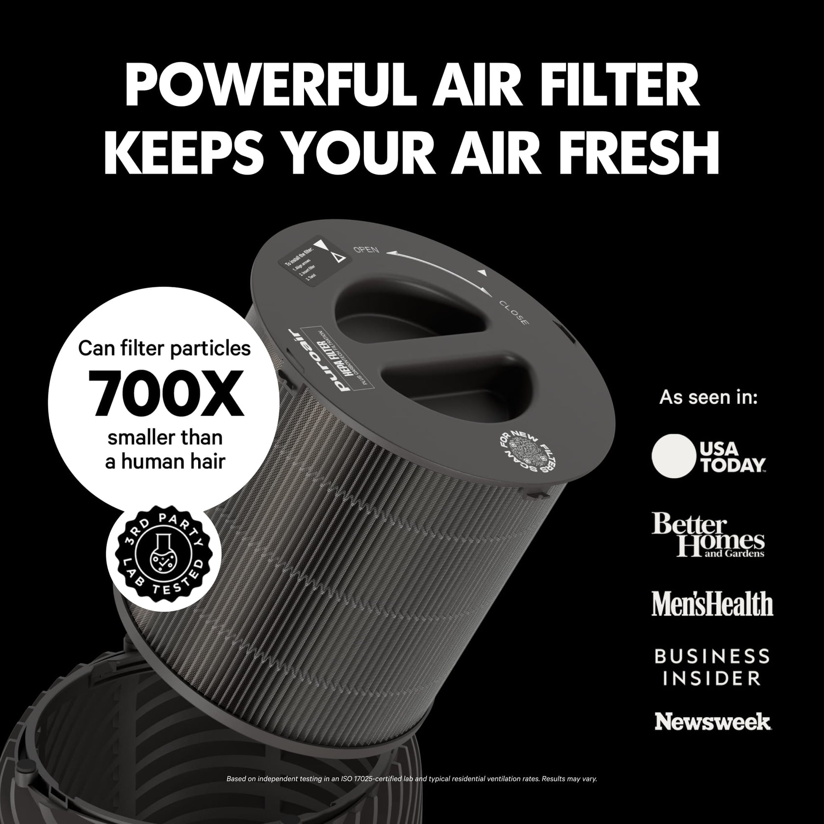 PuroAir 130i HEPA Smart Air Purifier | Wi-Fi Enabled | PuroAir
